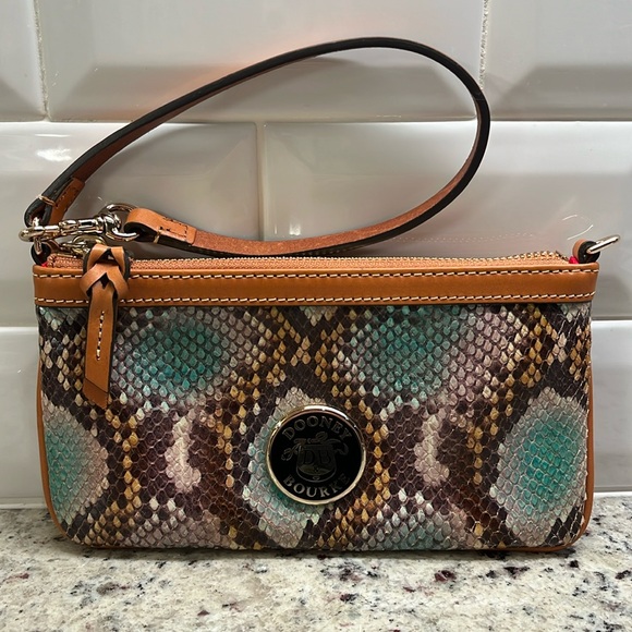 Dooney & Bourke | Bags | Dooney Bourke Python Wristlet Nwot | Poshmark